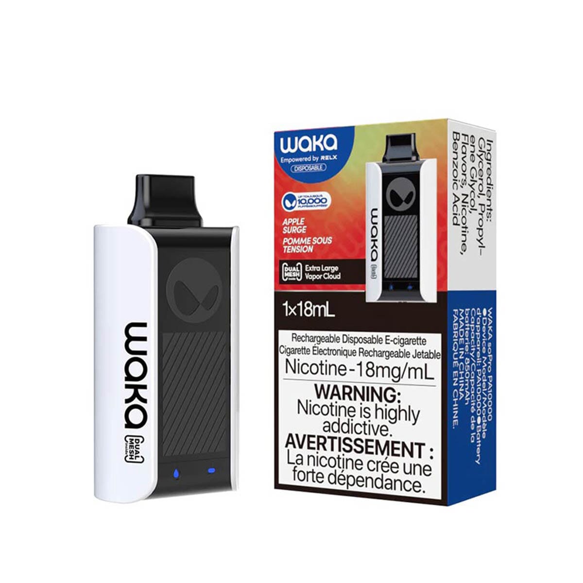 WAKA SoPro PA10000 Apple Surge Disposable Vape Pen | VapeMeet ...