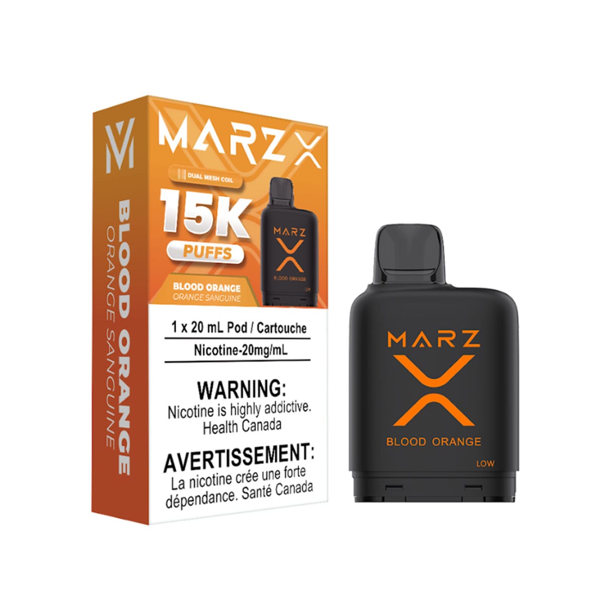 Marz X 15K Blood Orange Pod | – VapeMeet Inc