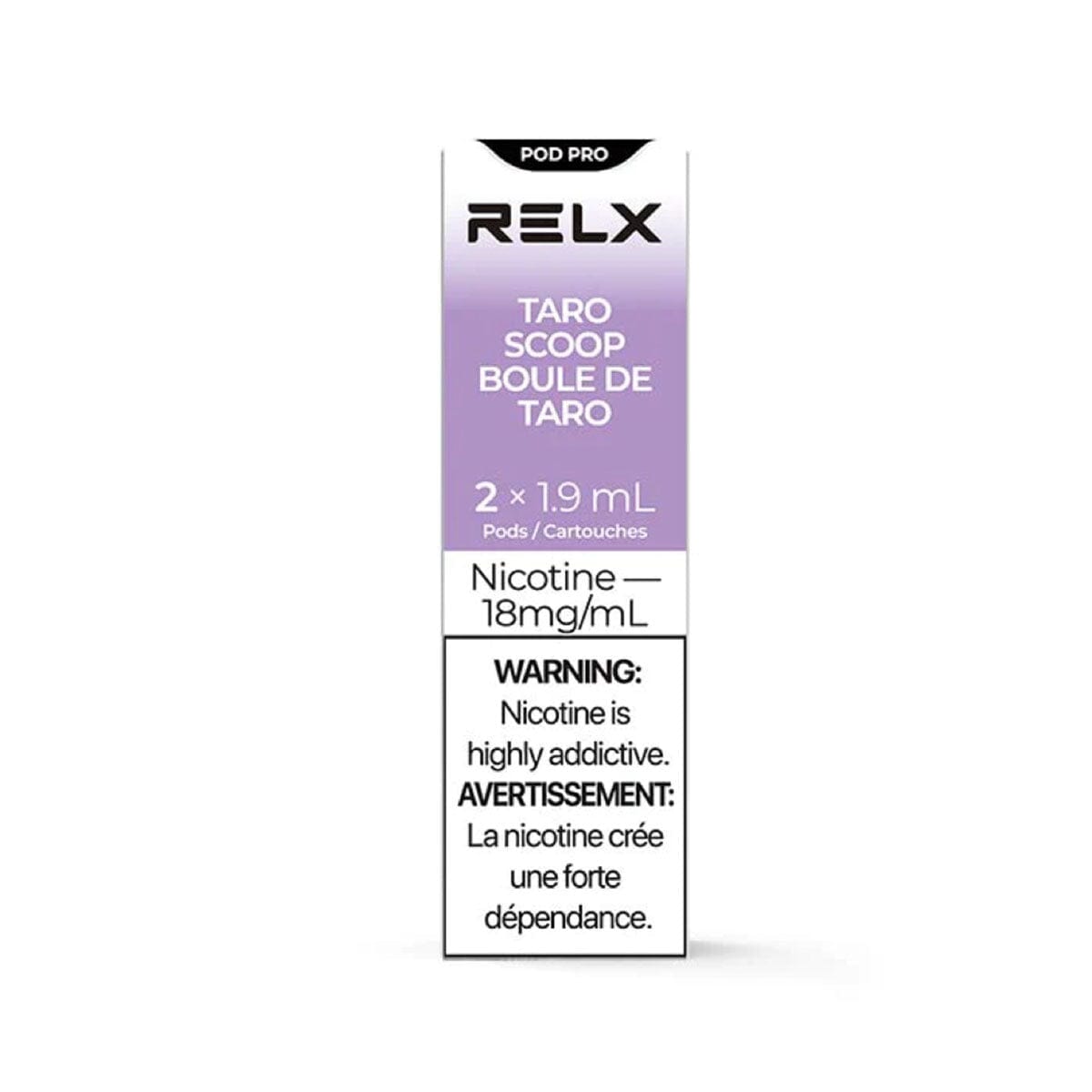 Relx Pod Pro Taro Scoop Vape Pods | VapeMeet - VapeMeet Inc