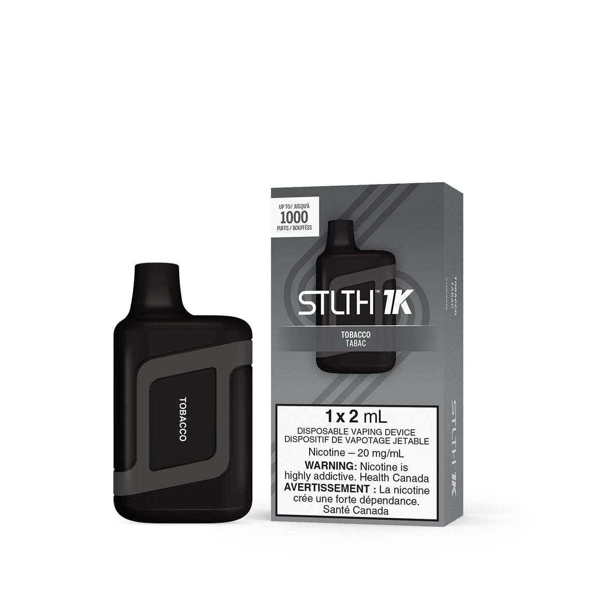 STLTH 1K Tobacco Disposable Vape - VapeMeet Inc