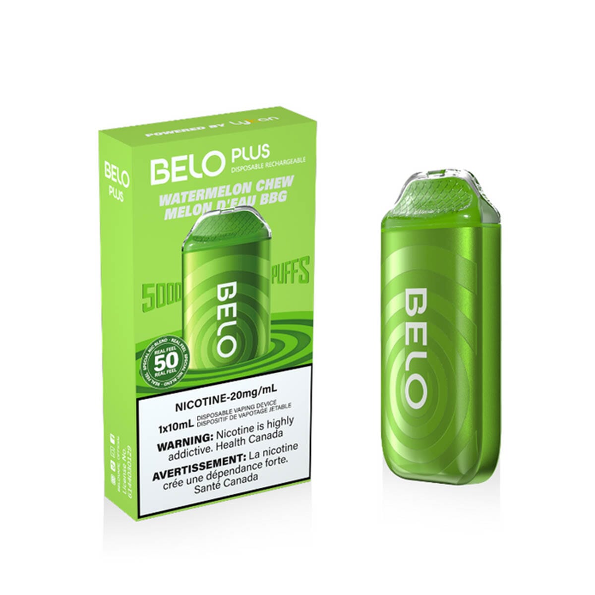 Belo Plus 5000 Watermelon Chew Disposable Vape Pen | VapeMeet ...