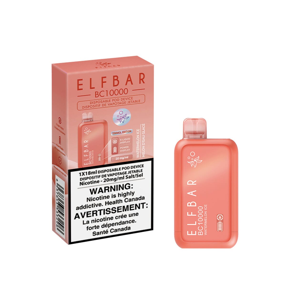 Elf Bar BC10K Watermelon Ice | - VapeMeet Inc