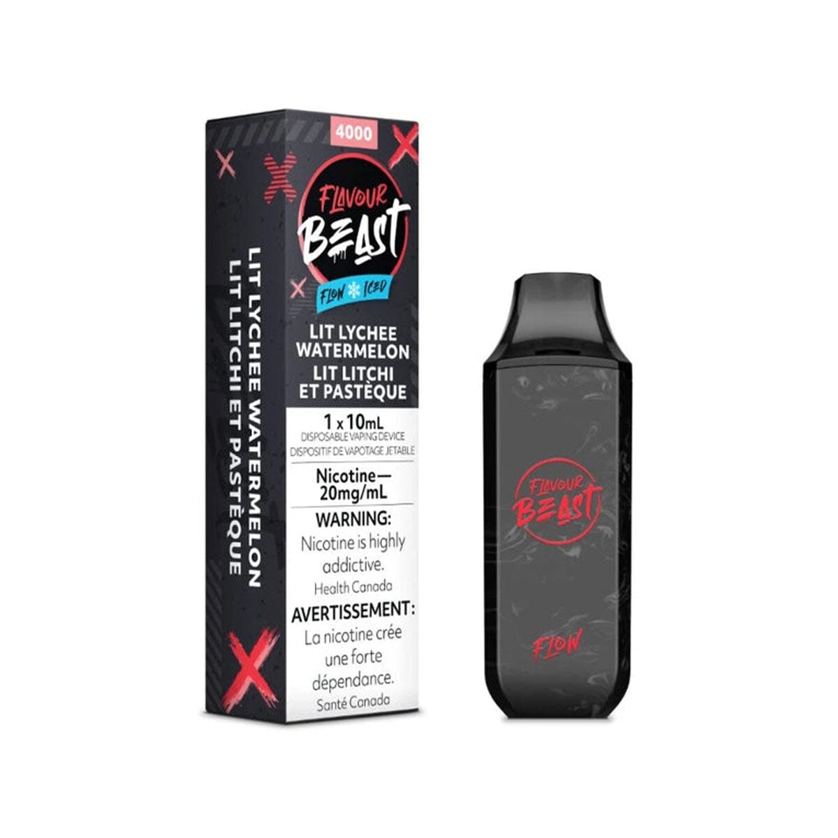 Flavour Beast Lit Lychee Watermelon Disposable Vape - VapeMeet Inc